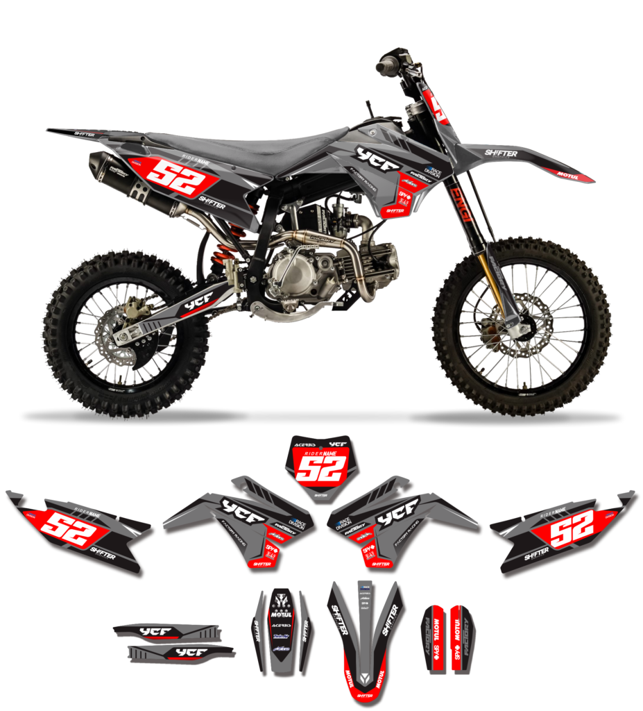 KIT DÉCO Motocross YCF RAMPAGE – SHIFTER GFX