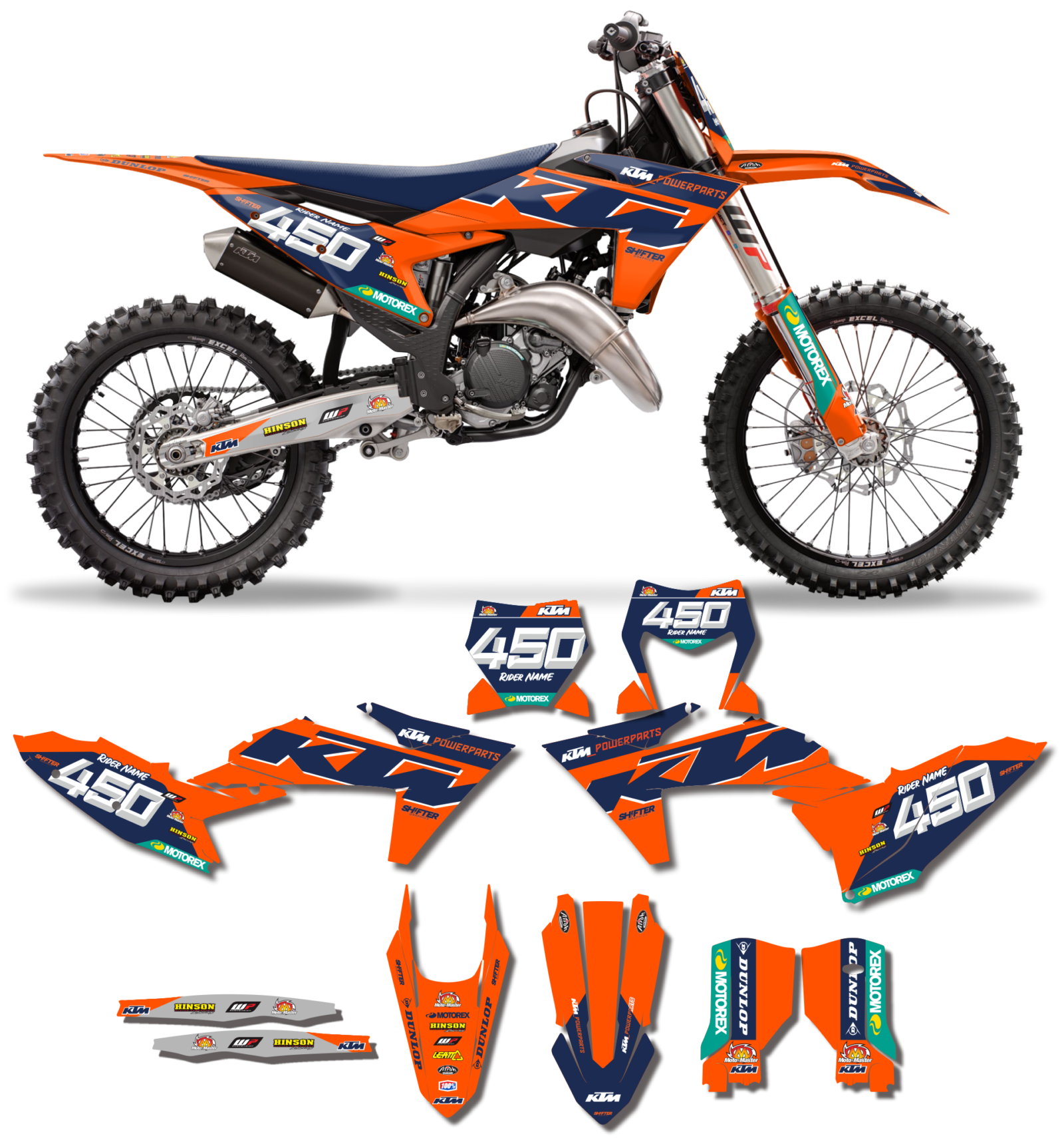 KIT DÉCO Motocross KTM RUIZE – SHIFTER GFX